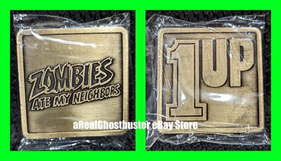 Zombies Ate My Neighbors Authentic Commemorative 1up Metal Coin NEW in ...