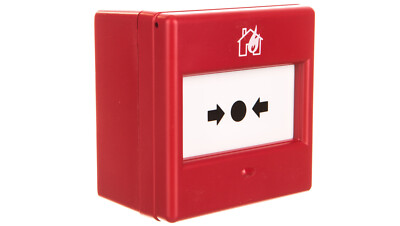 Manual fire call point complete with glass 1P IP24D CXM/CO/GP/R/BB ...