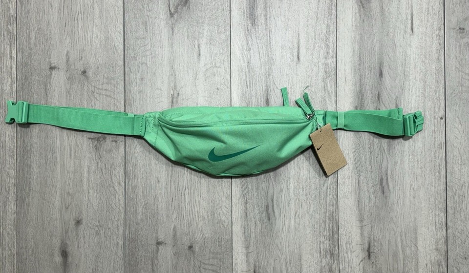Nike Heritage Waist Bag Fanny Pack Travel Bag Desert Green 3L Adults ...