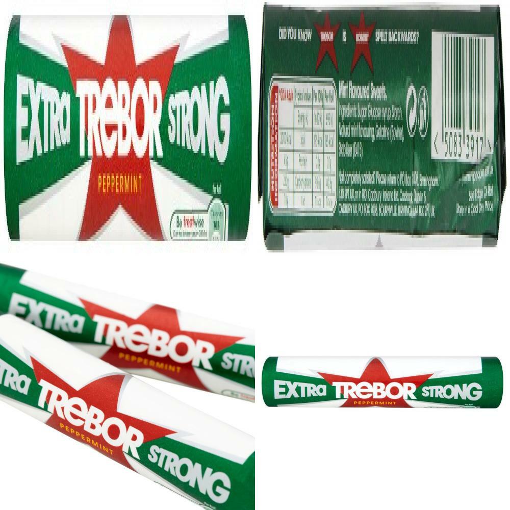 Trebor Extra Strong Mint Roll (Pack of 20) | eBay