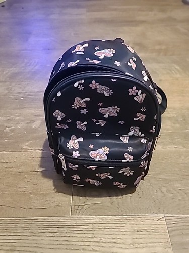 LD Brand Mini Backpack Mushrooms And Flowers | eBay
