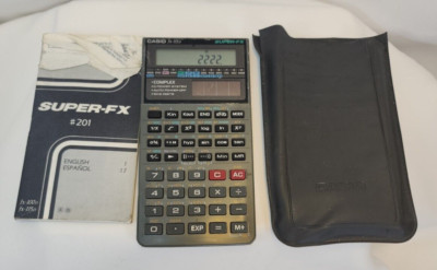Vintage Casio fx-115D Super-FX Scientific Calculator Tested | eBay