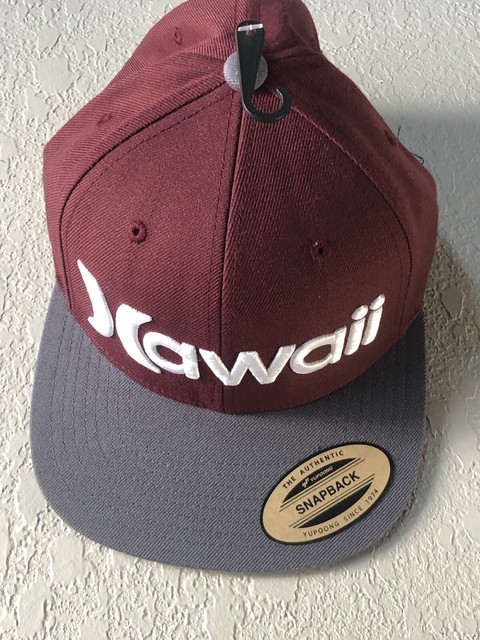 Hurley Aloha Sig Zane DESIGNER Hat Hawaii Flag Surf Oz Yupoong Snapback ...