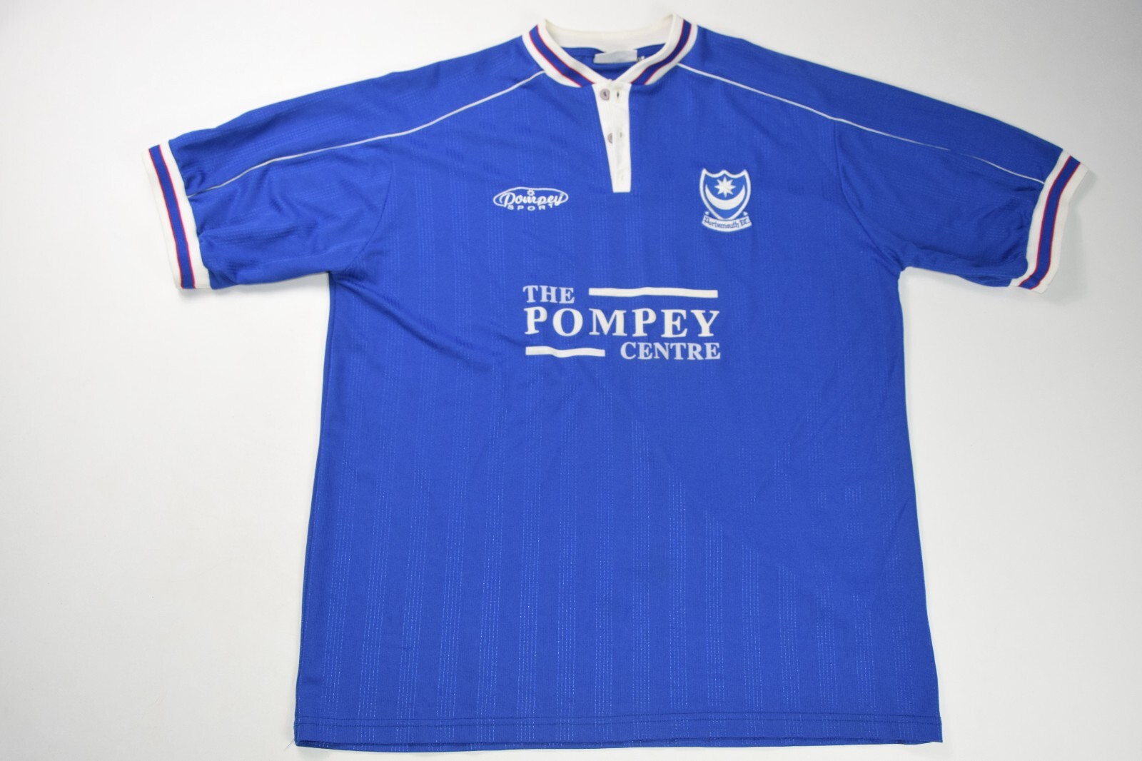 PORTSMOUTH FC ENGLAND HOME FOOTBALL SHIRT JERSEY SIZE XL POMPEY | eBay