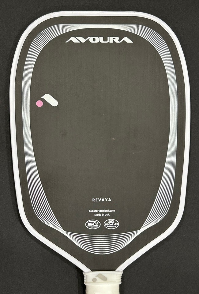 Avoura Revaya Pickleball Elongated Paddle (Pink) - USAPA - with Free ...