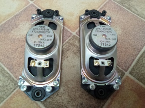 Oval elliptical speakers pair 8 ohm, 4 x 2". | eBay UK