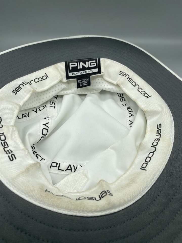 Ping Golf Boonie Full Brim Sun Bucket Hat White | eBay