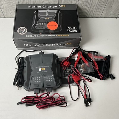 BAD BANK 2 - Marine Charger 5X2 ICM5A 12V 10A On-Board Battery Charger ...