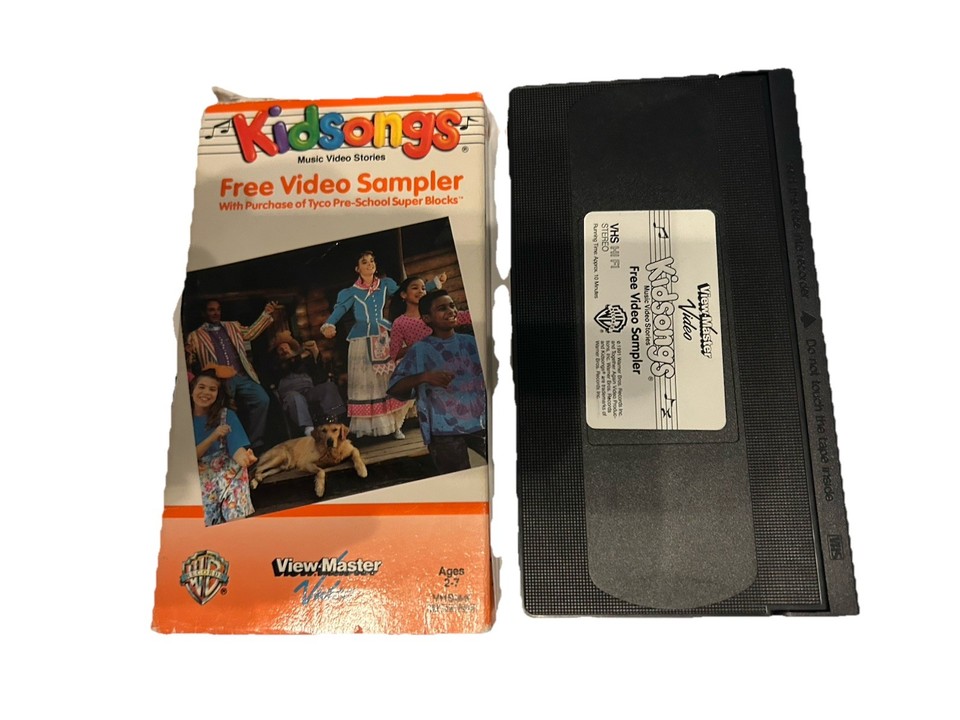 Kidsongs Video Sampler (VHS, 1991) Vintage Video Tape Movie Film. | eBay