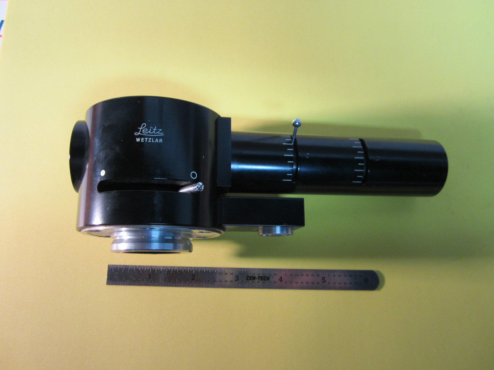 LEITZ WETZLAR GERMANY MICROSCOPE FILTER ILLUMINATOR PART OPTICS BIN#A3 ...