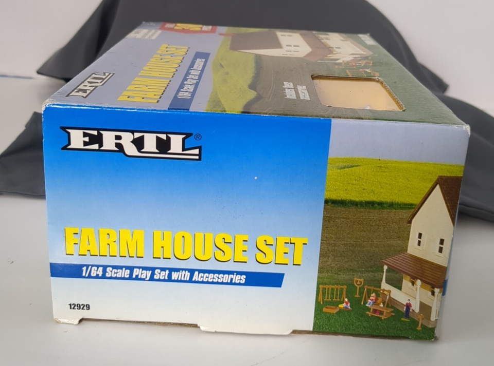 Ertl Farm House Play Set #12929 2007 1/64 Scale Build kit | eBay