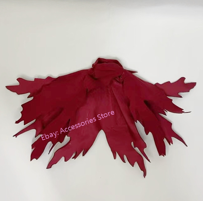1/12 Custom Wired Red Cloak Cape for 6" Shigaraki Tomura Action Figure ...