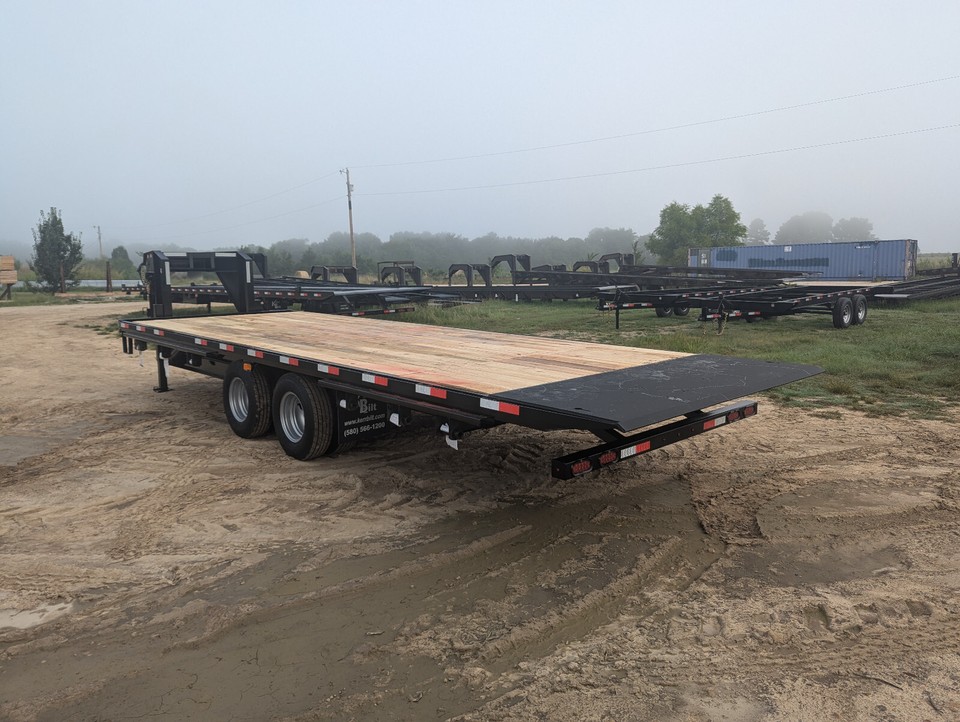 Kerr-Bilt 26' Gooseneck Hydraulic Tilt Container Trailer | eBay