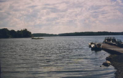 Vintage Photo Slide Butterfield Lake New York 1997 | eBay
