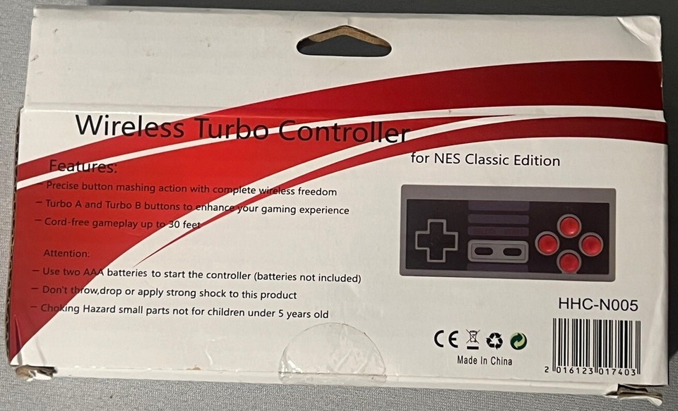 Wireless Turbo Controller for NES Classic Edition Perfectmall Video ...