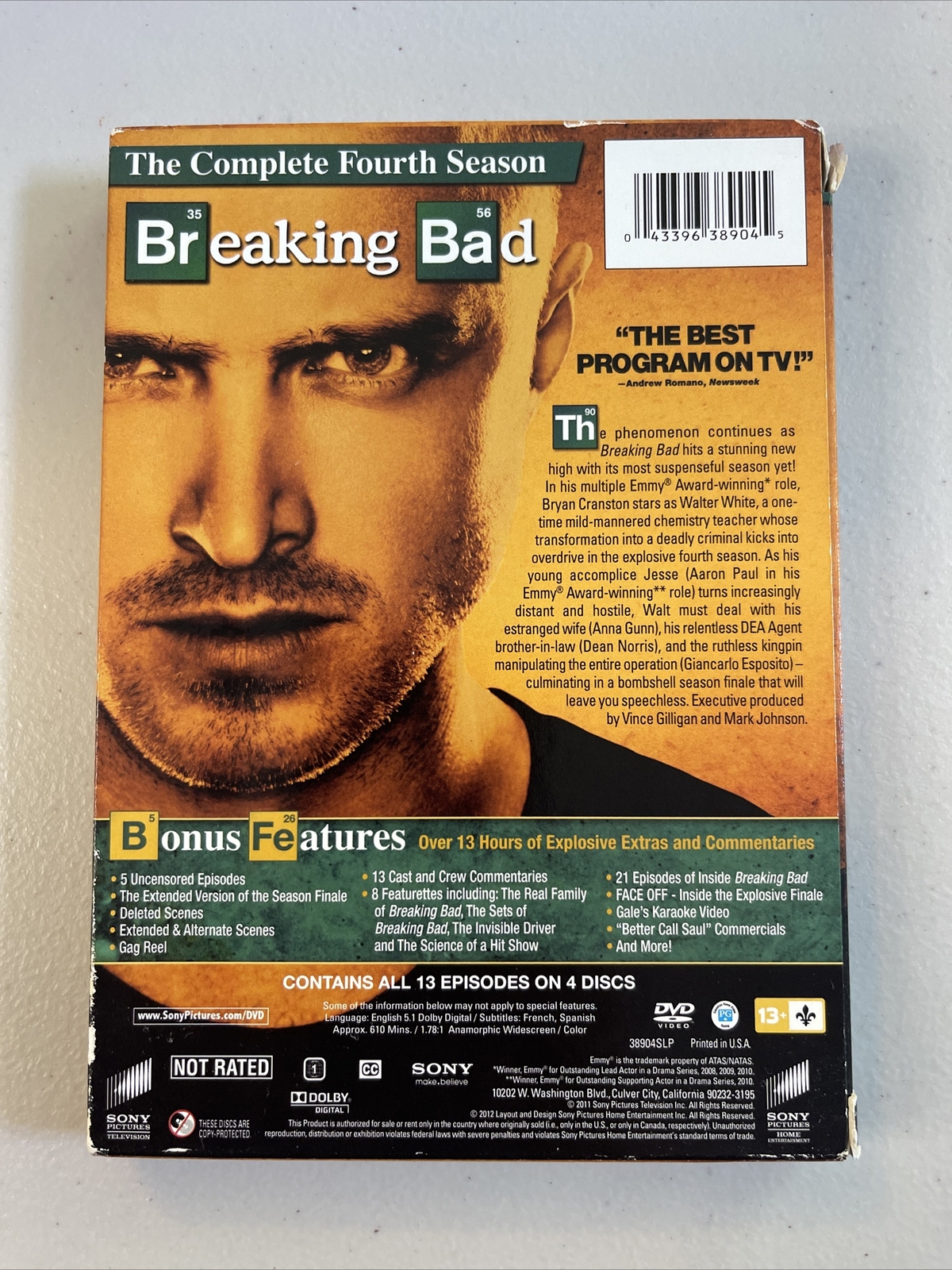Breaking Bad Special Edition Dvd Set