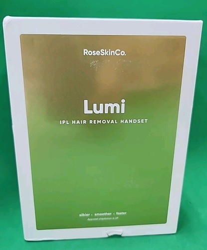 NEW Rose Skin Lumi IPL Laser Hair Removal Handset - White Gold | eBay