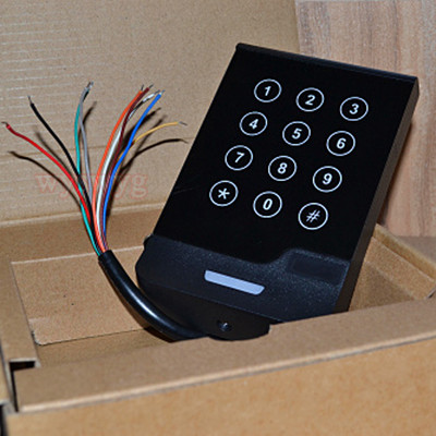 Touch 125KHz RFID Card Tag Reader + Password Keypad For Access ...