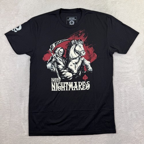 Zero Foxtrot Shirt Mens Medium Black Short Sleeve Breed Nightmares Graphic Tee | eBay