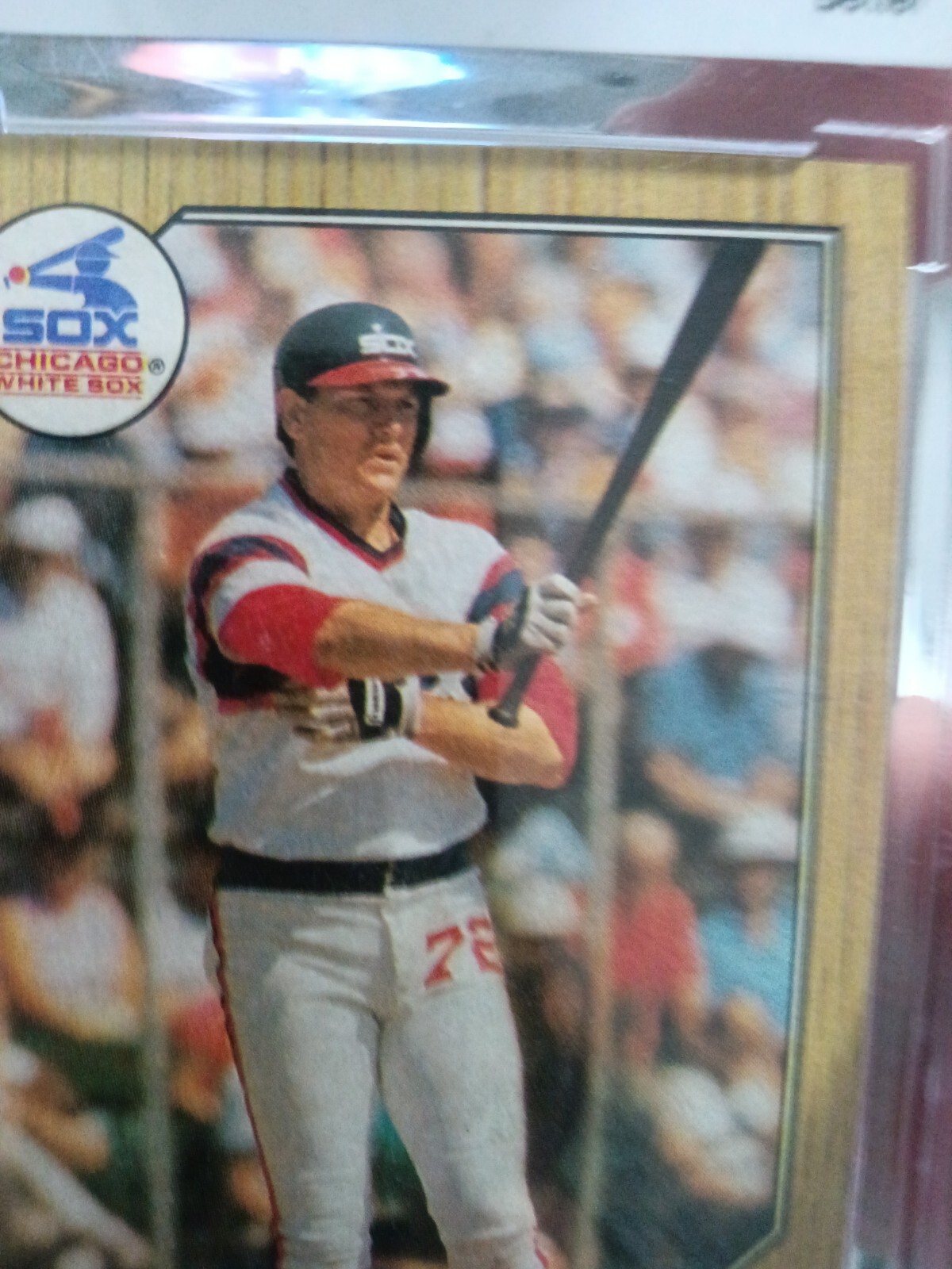 TOPPS 1987 #756 CARLTON FISK AUTHENTIC BCCG TOP RATER 10 MINT OR BETTER ...