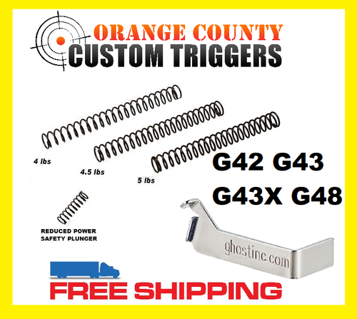 G42 G43 G43X G48 TUNING STRIKER TRIGGER SPRINGS, GHOST EDGE CONNECTOR ...