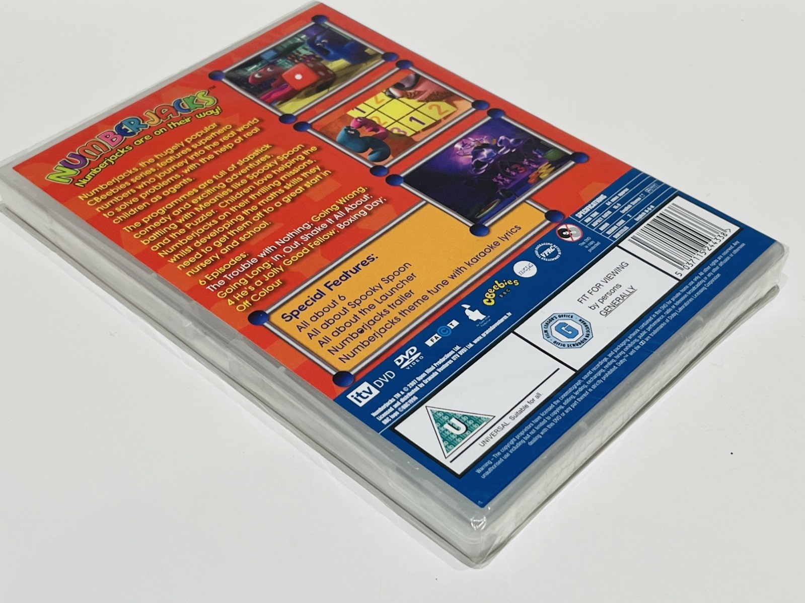 Numberjacks Volume 1 Numberjacks Are On Their Way Region 2 UK DVD NEW ...
