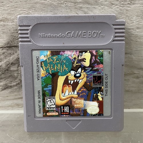 Gameboy Taz-Mania 2 Nintendo Video Game Boy 1994 DMG-ATZE-USA Game Only ...
