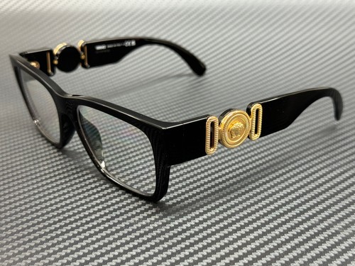VERSACE VE3368U GB1 Black Men's 53 mm Eyeglasses | eBay