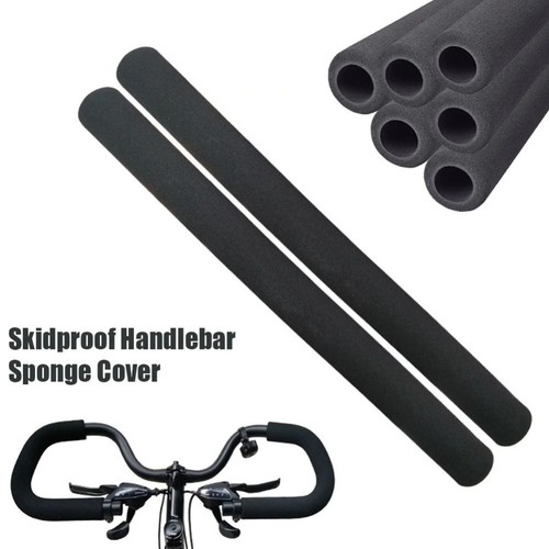 Cycling Parts MTB Cycle Foam Bar Grips Smooth Bicycle Handlebar Cover ...