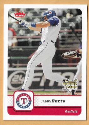 JASON BOTTS TEXAS RANGERS ROOKIE #284 - FLEER NM-MT 2006 | eBay