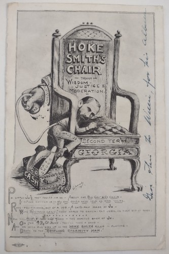 Vintage Postcard Georgia Governor Hoke Smith Campaign Ad 1908 AA82 | eBay