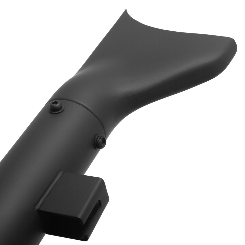 Black 39" Fishtail Slip on Exhaust Pipe for Harley Touring Road King ...