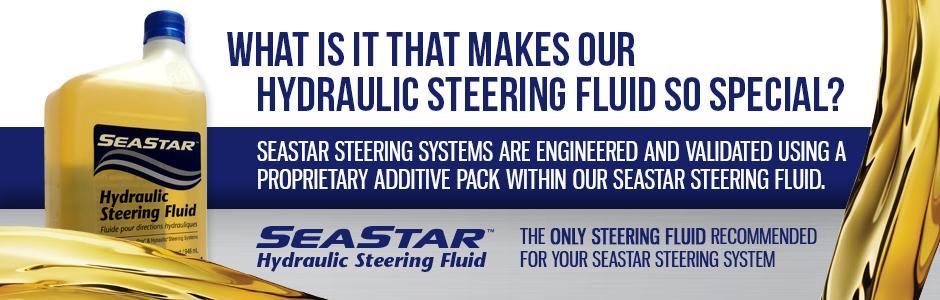 SeaStar HK6400A-3 Hydraulic Steering Kit w/ 20' Hoses HO5120 w HA5438 ...