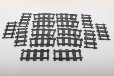 Lego Train Supplemental RC Train Set 7896-1 8x Straight & 8x Curved ...