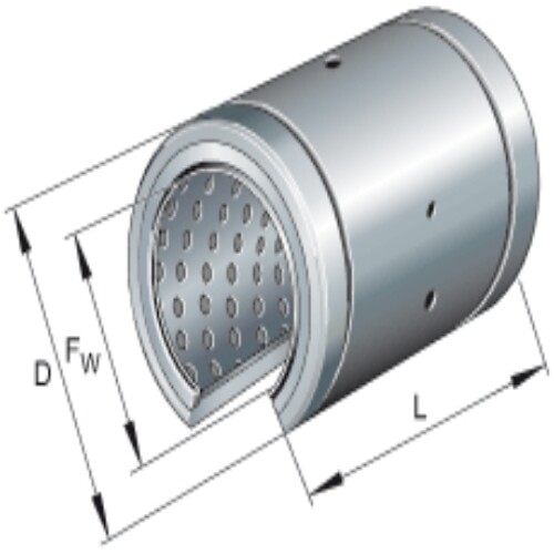 INA/Schaeffler Technologies PABO20-PP-AS LINEAR PLAIN x x mm Permaglide ...
