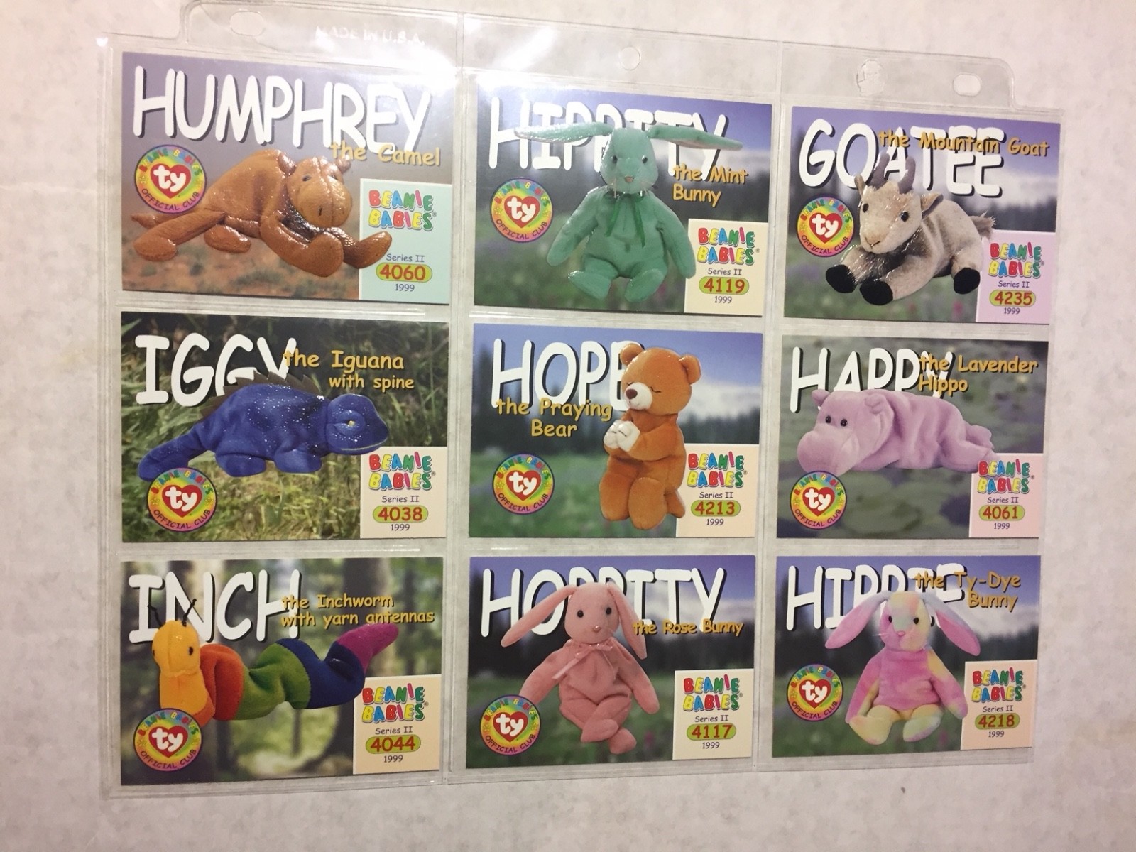 Ty Beanie Baby Trading Cards Common Set of Series 2 Cards~100 Cards ...