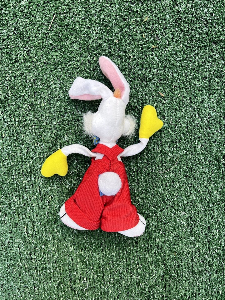 Vintage Roger Rabbit Plush 8" Tall Applause 1987 Who Framed Roger ...