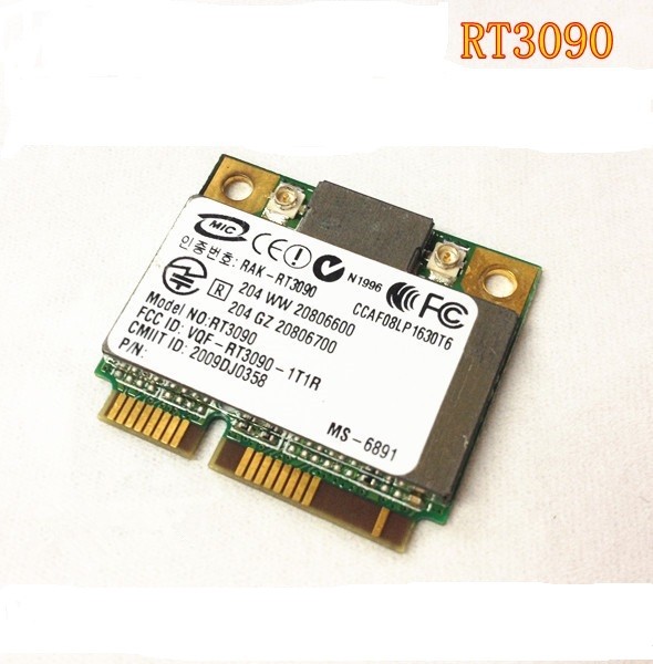 Ralink Rt3090 Half Mini Pcie Wlan Wireless Wifi Card For Ralink RT5390