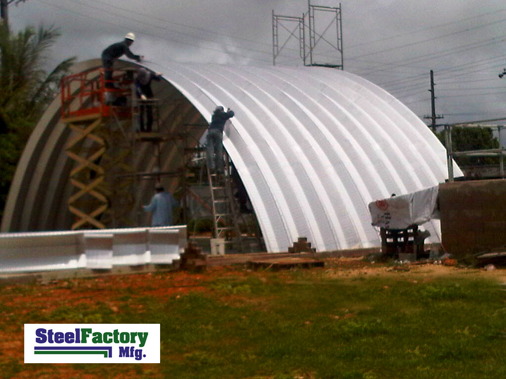 Quonset Hut Steel Building We Complete The Quonset Hut Workshop
