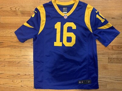 Large Jared Goff Los Angeles Rams Throwback Jersey Large EUC | eBay