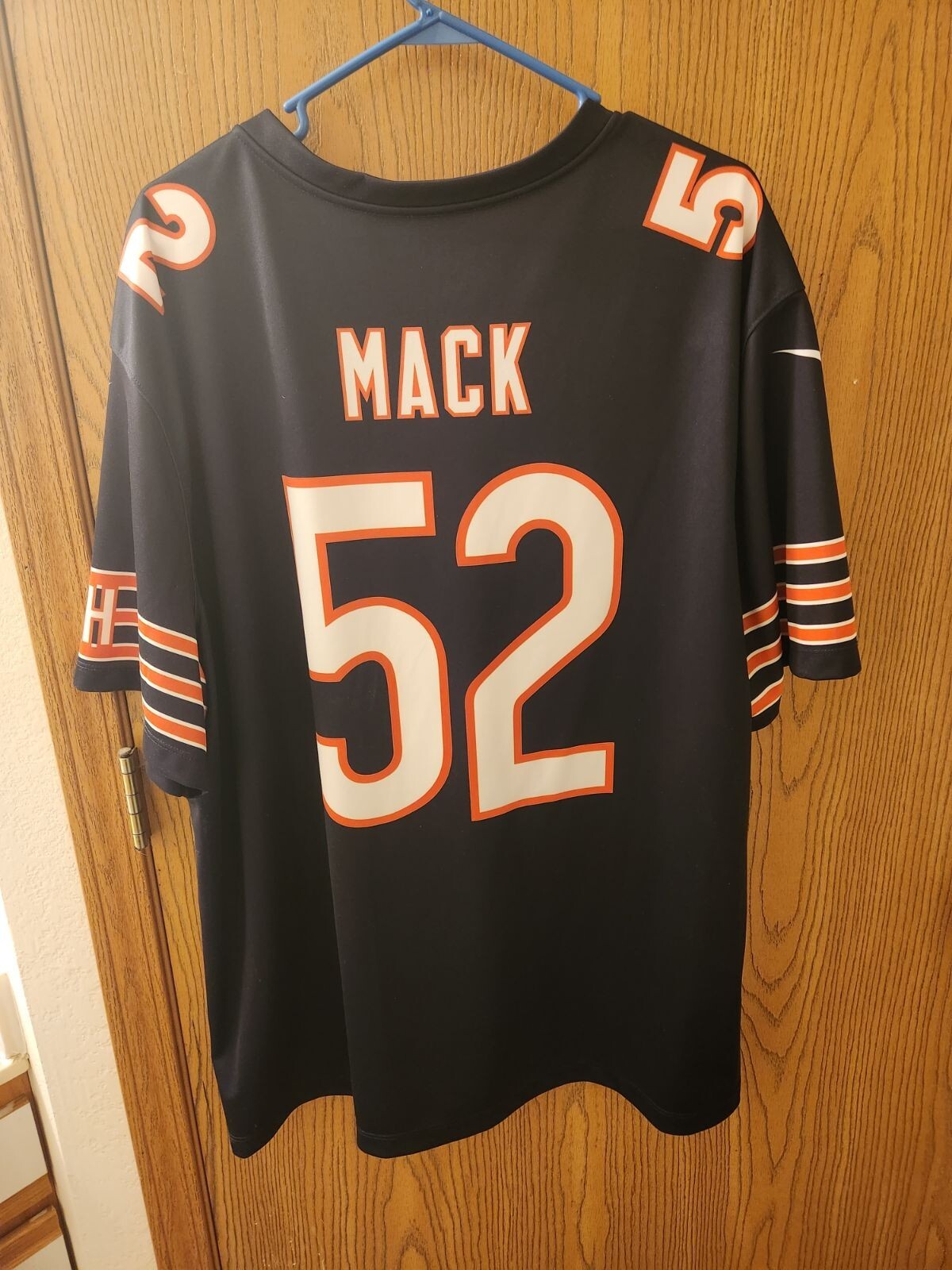 NFL CHICAGO BEARS KHALIL MACK #52 NIKE COLOR RUSH JERSEY MEN'S SIZE 3XL ...