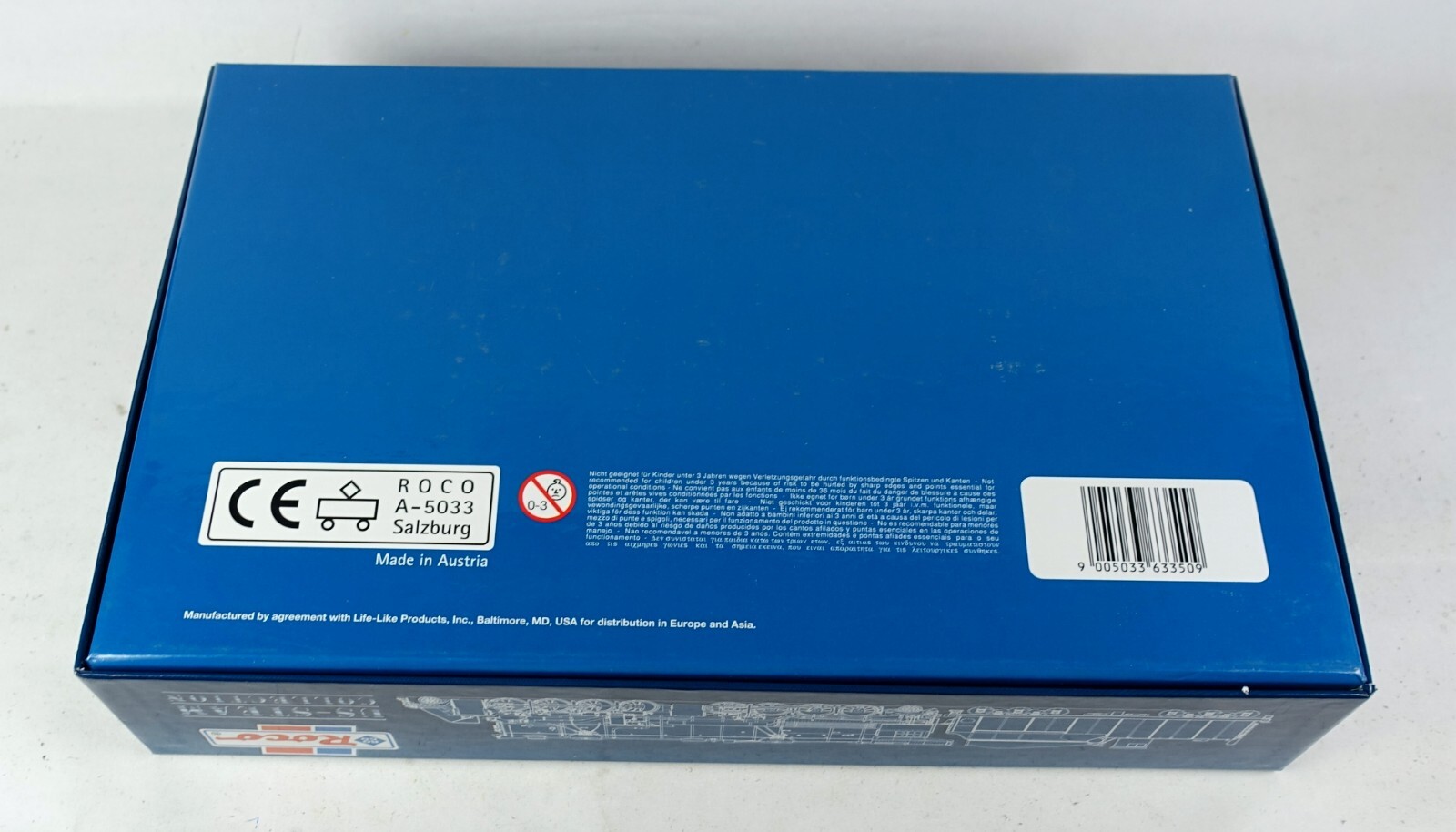 ROCO 63350 LEERKARTON US Dampflok Norfolk Western USA H0 OVP 63352 ...