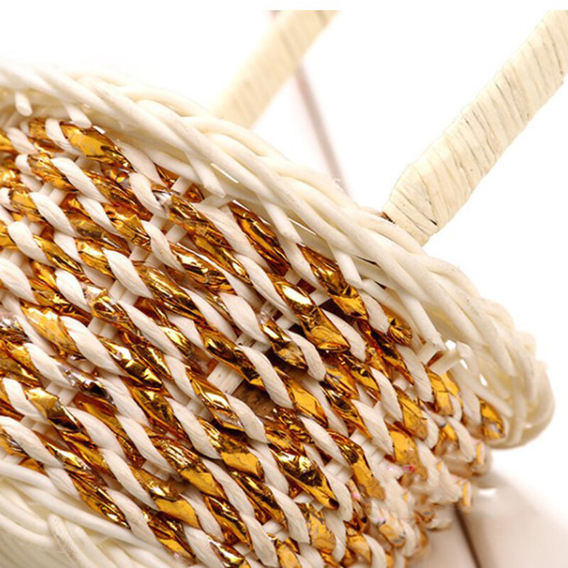 1pc Woven Flower Basket Hand-Held Basket Wedding Party Decorative Bas ...