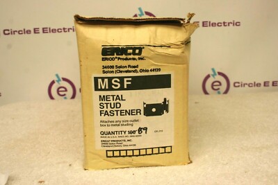 Caddy MSF METAL STUD FASTENER Box of 89 *NEW opened box* | eBay