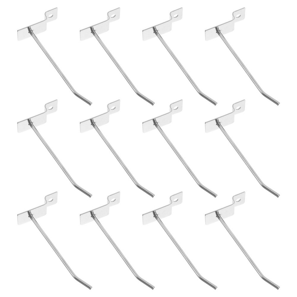 20 Pcs Slot Hook Slatboard Wall Small Hooks Display Retail Store | eBay UK
