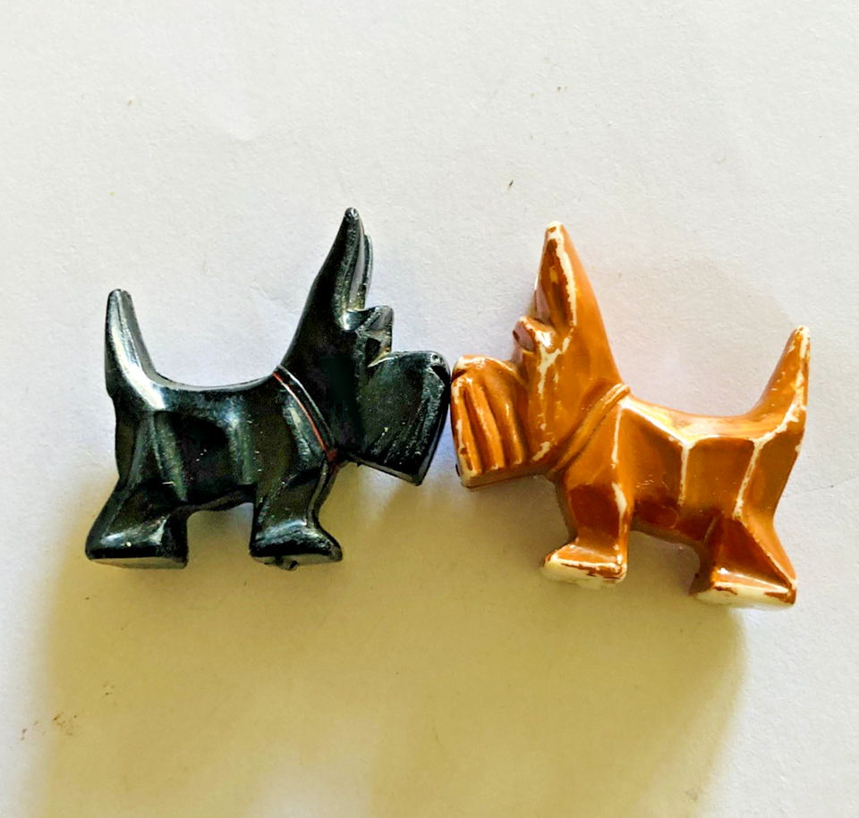 Vintage Magnetic Tricky Scotty Dogs Collectible Hong Kong (ref16) | eBay UK