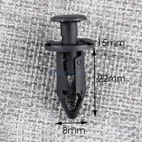 For Honda 8mm 100pcs ATV Retainer Clips Push Pin Splash Guard Body ...