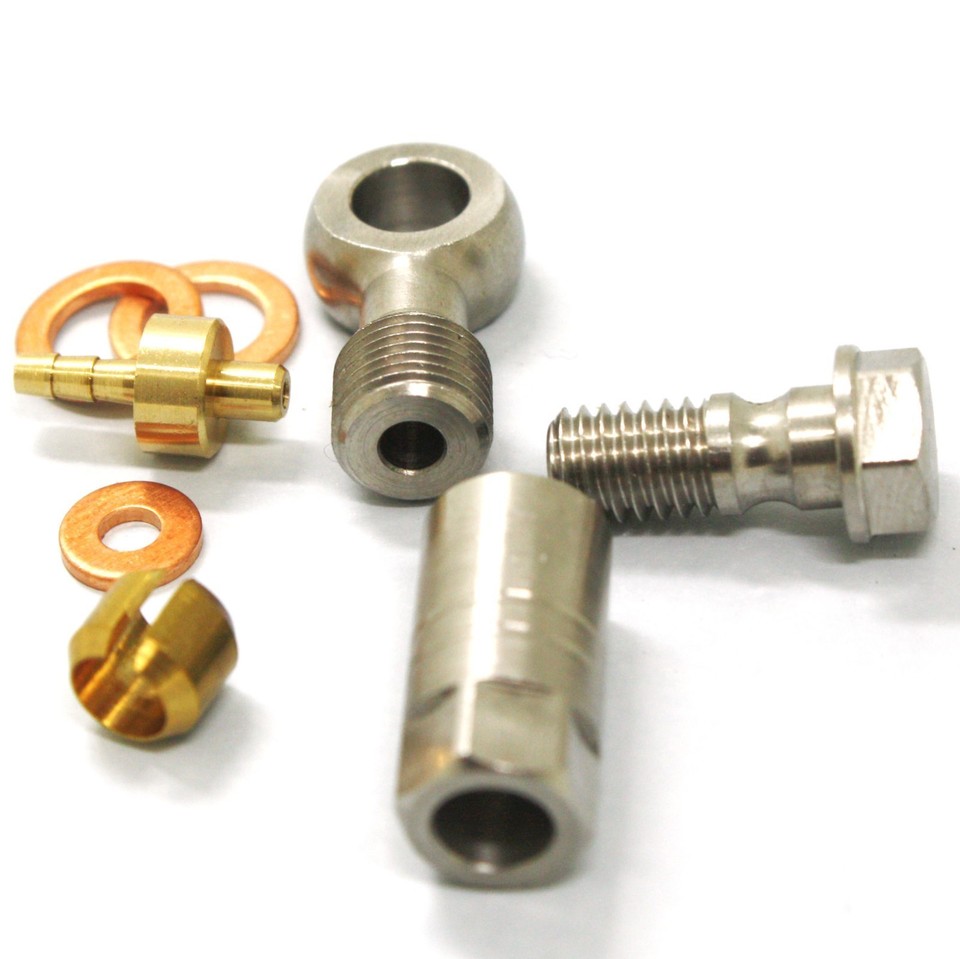 Bike Bicycle Hydraulic Disc Brake Cable End Hose,Banjo Connector Kit ...
