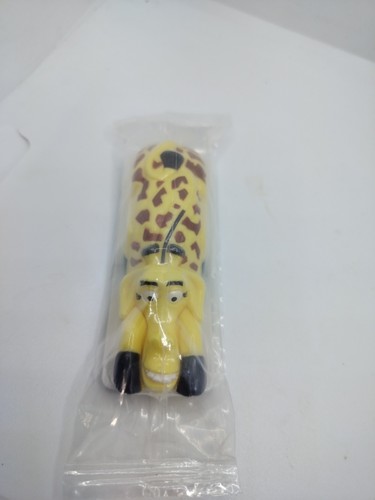 2008 Melman Giraffe 3" GM General Mills Cereal Wacky Sliders Figure ...