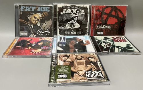 Assorted Hip Hop/Rap CD Lot Of 7 - Dru Hill, Naughty By Nature, Jay - Z ...